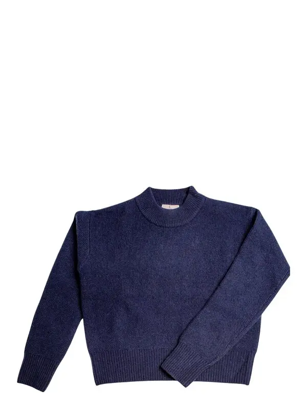 PORRIDGE KNITWEAR Cashmere Amy Jumper - Blue