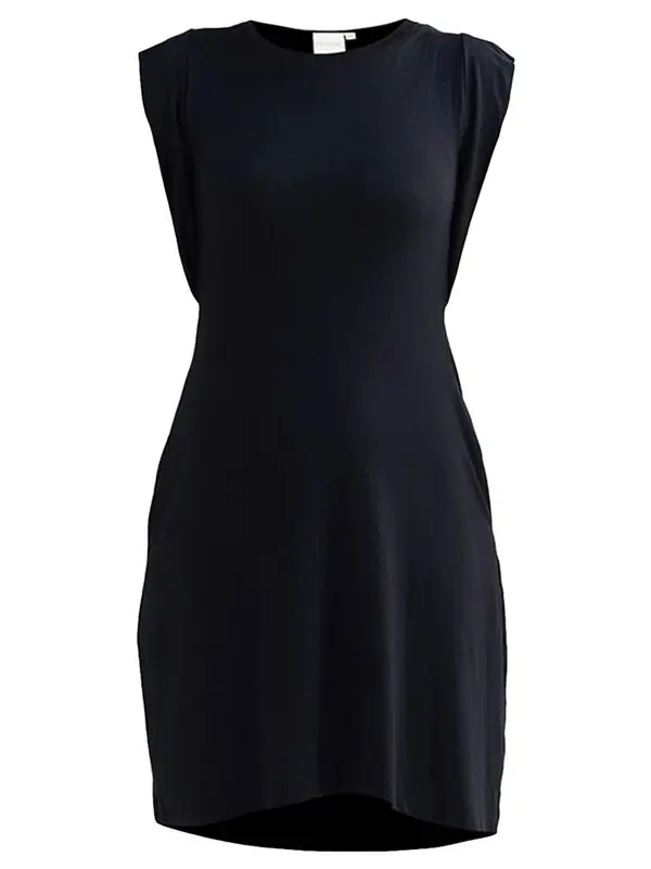 REISTOR Muscle Tee Short Dress - Black