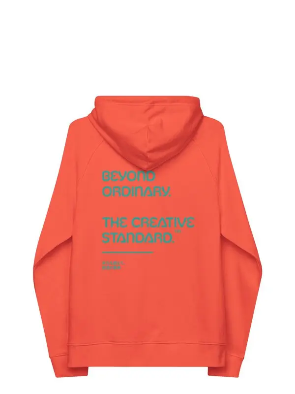 ANCHOR & CREW Creative Standard Organic Cotton Hoodie - Orange