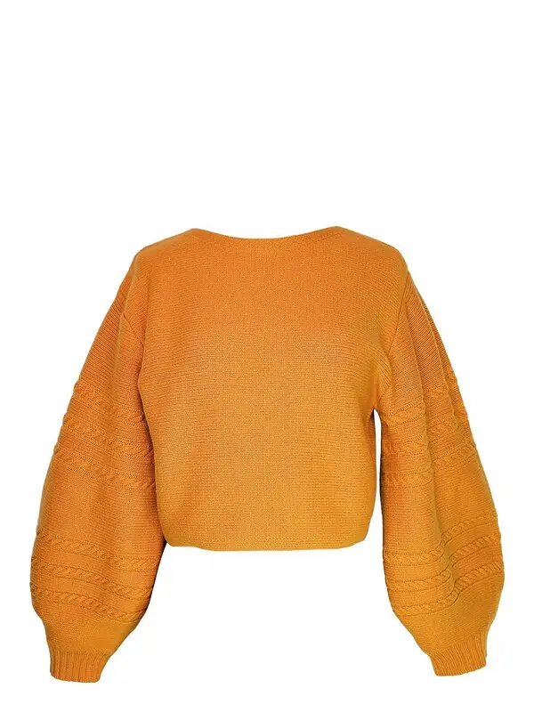 EMMA WALLACE Kalliope Jumper - Yellow