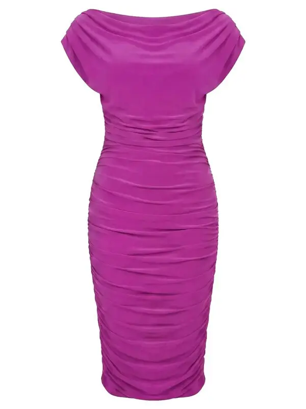 ATOM LABEL Oxygen Jersey Dress - Purple