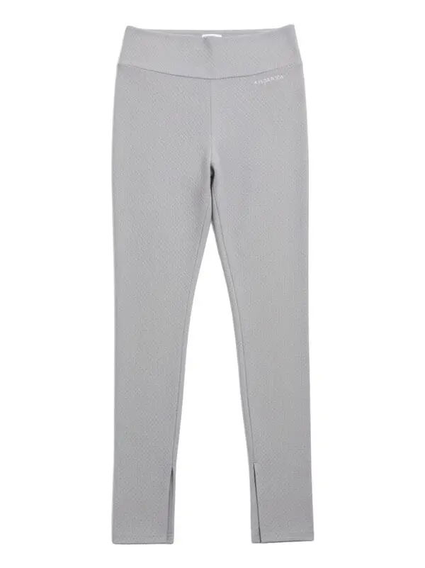 ALTRA VOLTA Brazilian Jacquard High-waist Bootcut Leggings - Silver