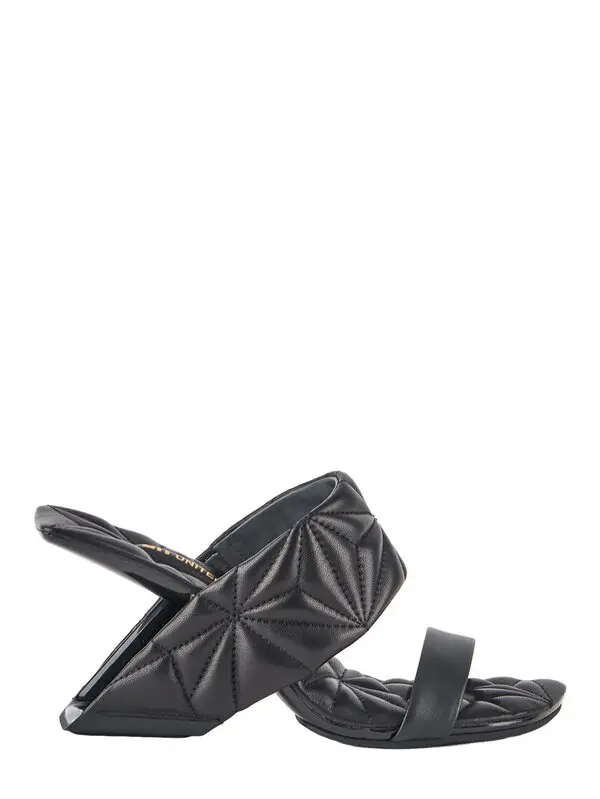 United Nude Loop Hi Sandals - Black