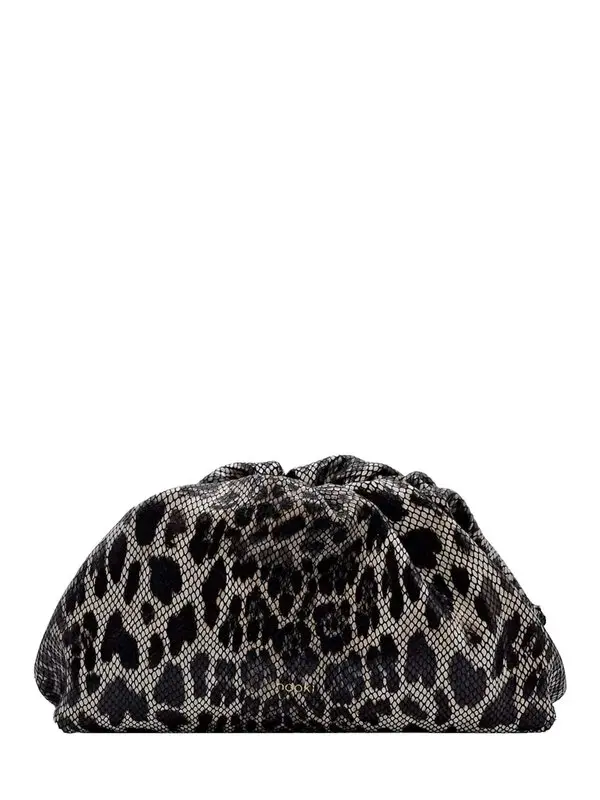 NOOKI DESIGN Lucinda Snake Clutch - Black