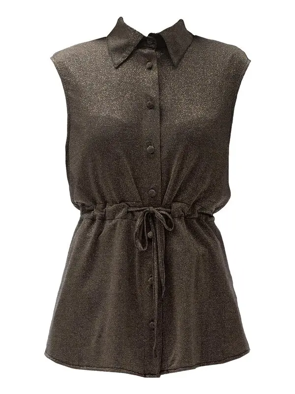 MAISON BOGOMIL Glittery Vest - Green