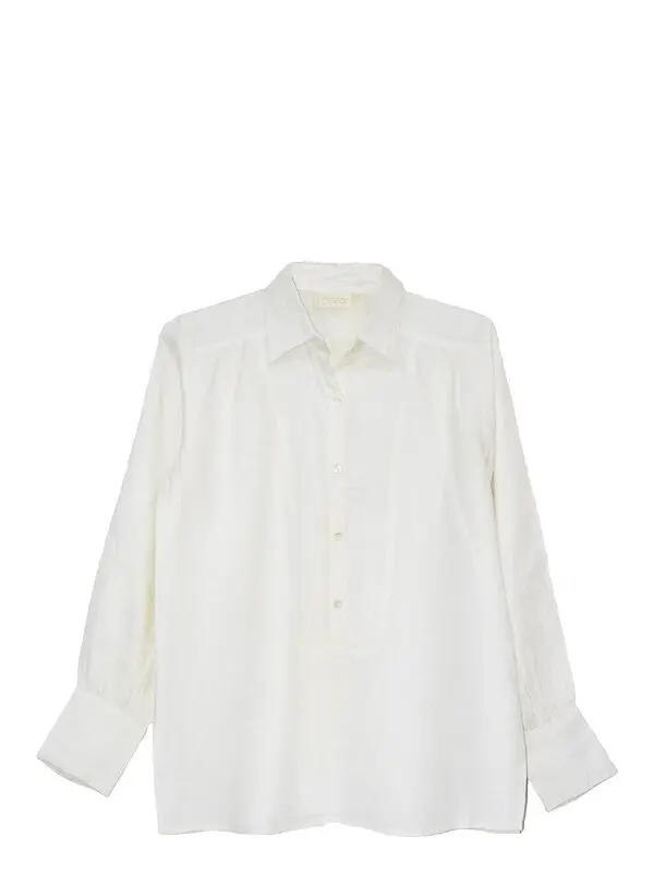 REISTOR The Wild River Hemp Shirt - White