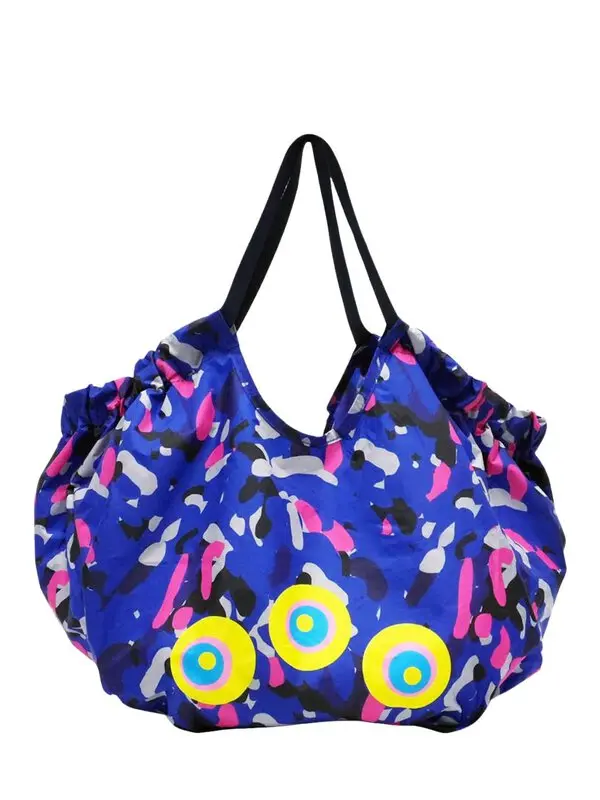 KAPTURE Mogols Art Foldable Eco Tote Bag - Blue