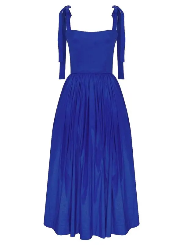 NAZLI CEREN Sibby Midi Dress - Blue