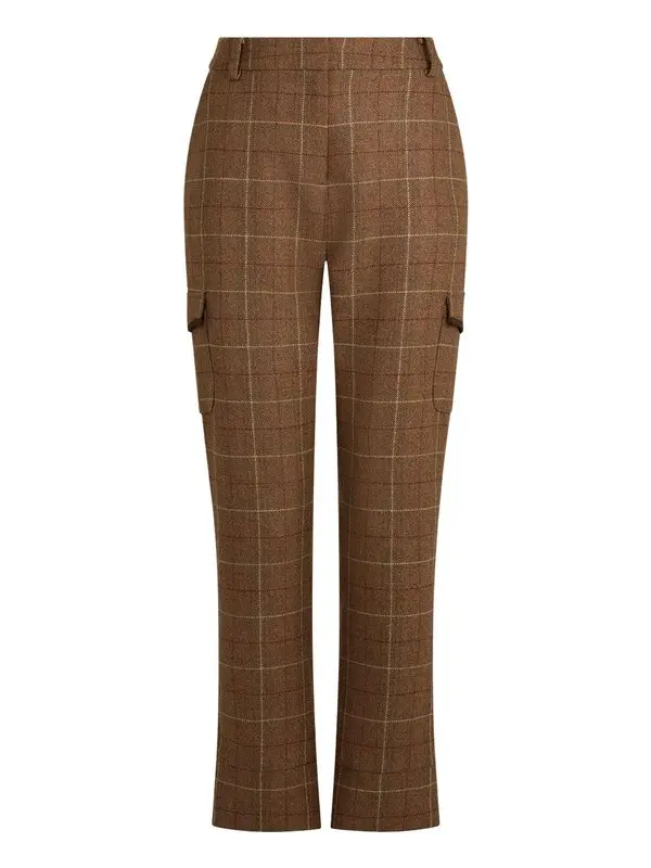 REALLY WILD CLOTHING Balmoral Tweed Country Trousers - Brown