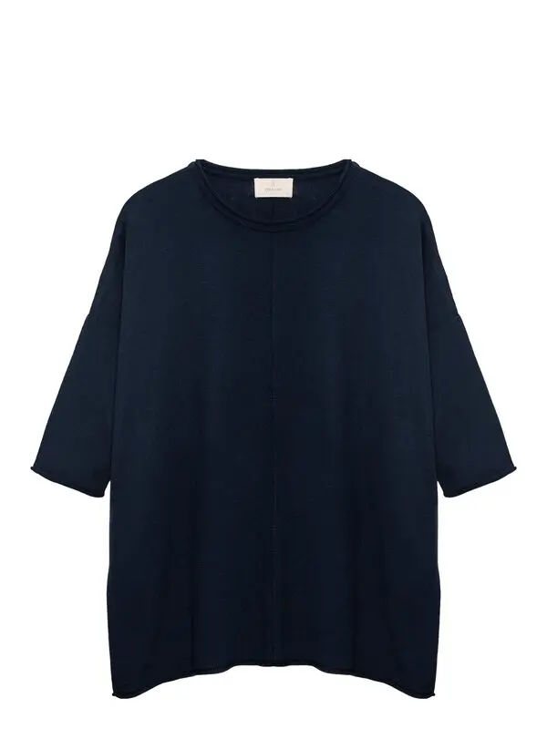 PERALUNA Helion Loose Fit Knit Jumper - Blue