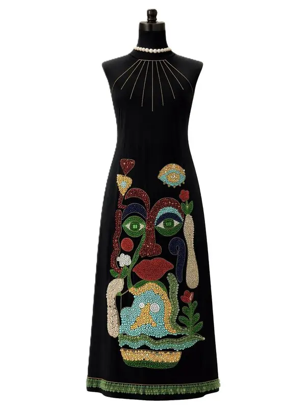 ZASTASTUDIO Artwear Gown - Black