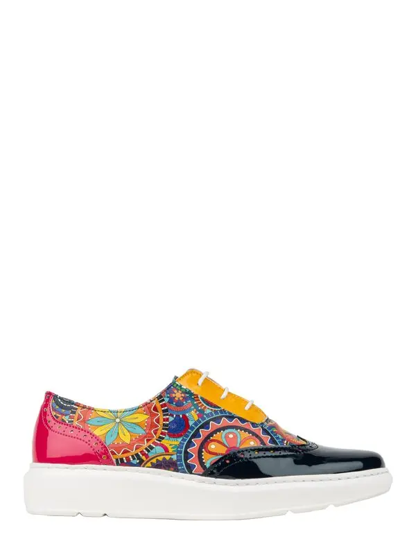 EMBASSY LONDON USA Colorado Signature Leather Sneakers - Blue