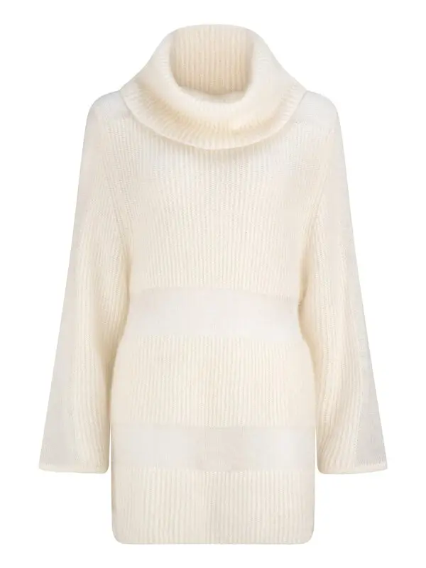 DREF Gelso Knit Jumper - White