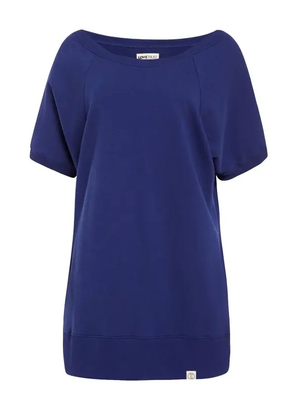 LOVETRUST Lana Sweatshirt Tunic - Blue