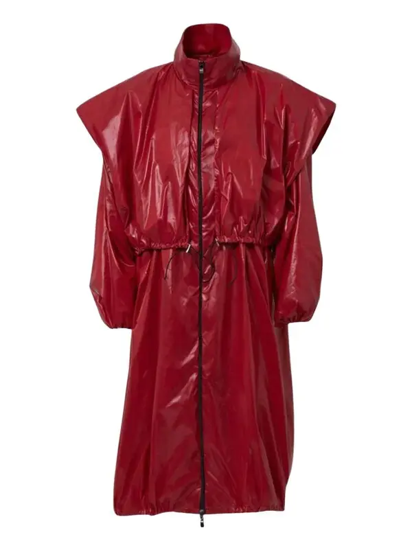 ENXHALINE Ara Parachute Rain Coat - Red