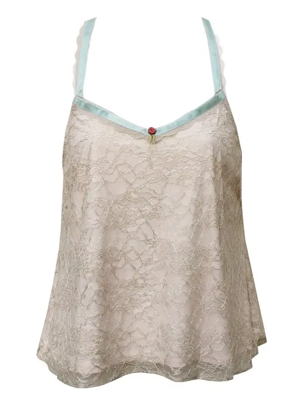 TALLULAH LOVE Countess Camisole - Blue