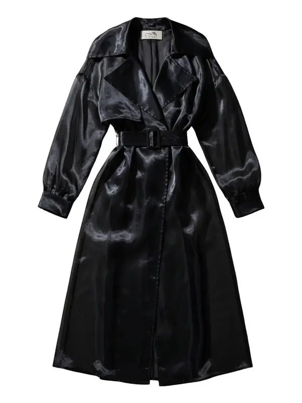 AZALI Hawa Trench Coat - Black