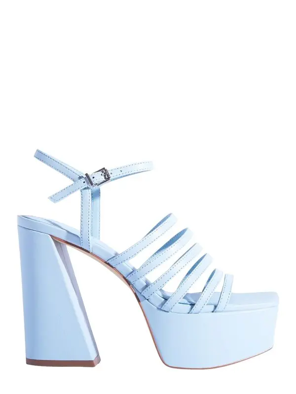 SELENA SELENA Honeymoon Platform Sandal - Blue
