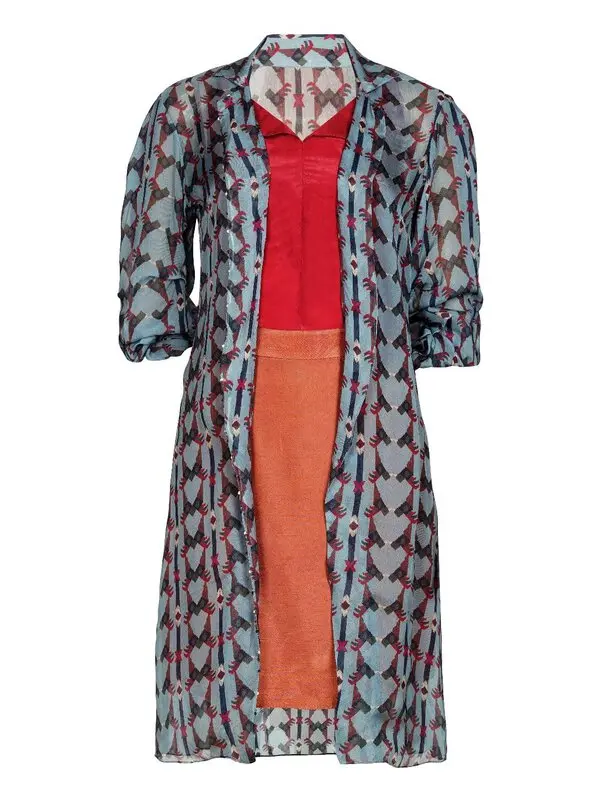 MAISON QALA Three-piece Set - Red