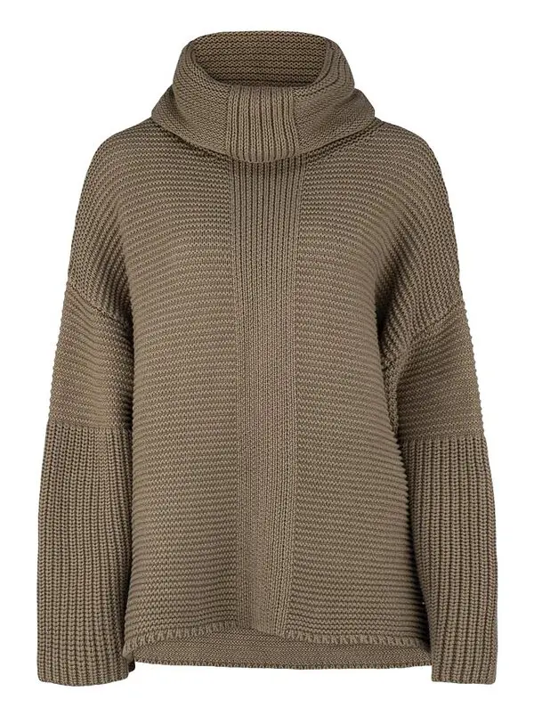 DREF Danica Chunky Knit Jumper - Green