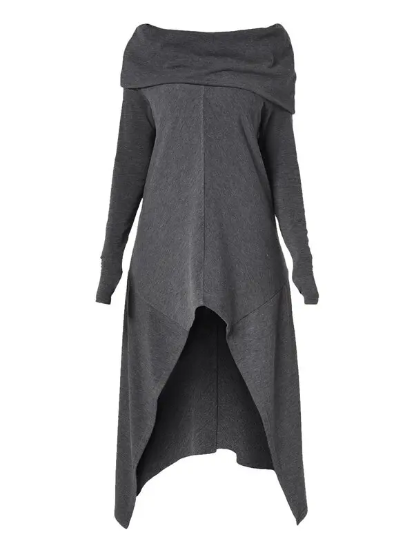 METAMORPHOZA Tunic Asymmetrical Top - Grey