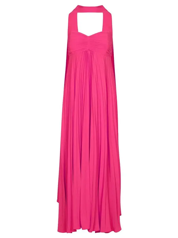 DELFI COLLECTIVE Daphne Halter Gown - Pink