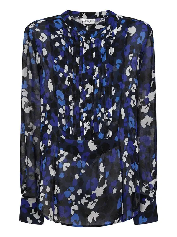 MERCY DELTA Rufford Blouse - Blue