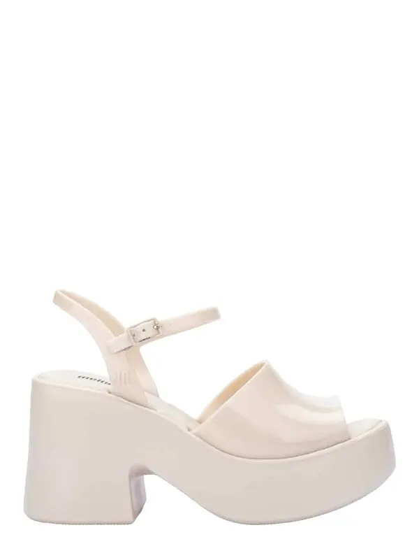 Melissa Platform Sandals - Beige