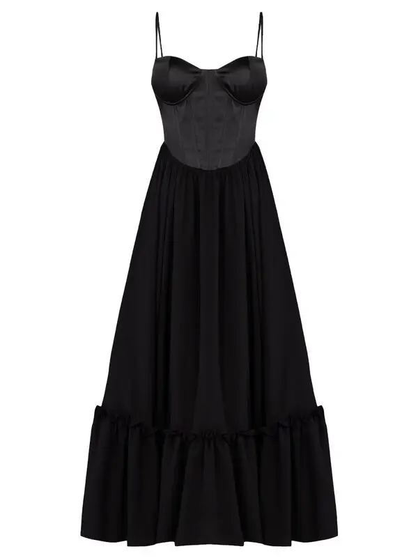 PCFG Swan Dress - Black