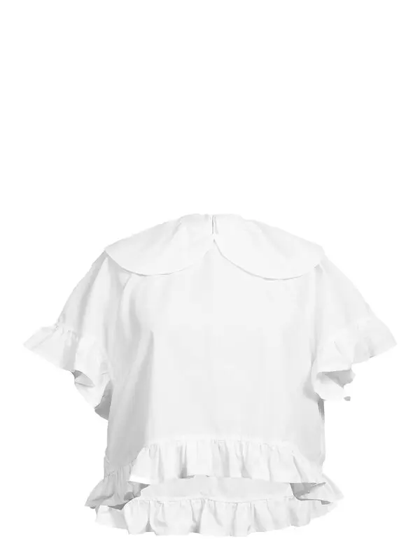 IOANA CIOLACU Dahlia Blouse - White