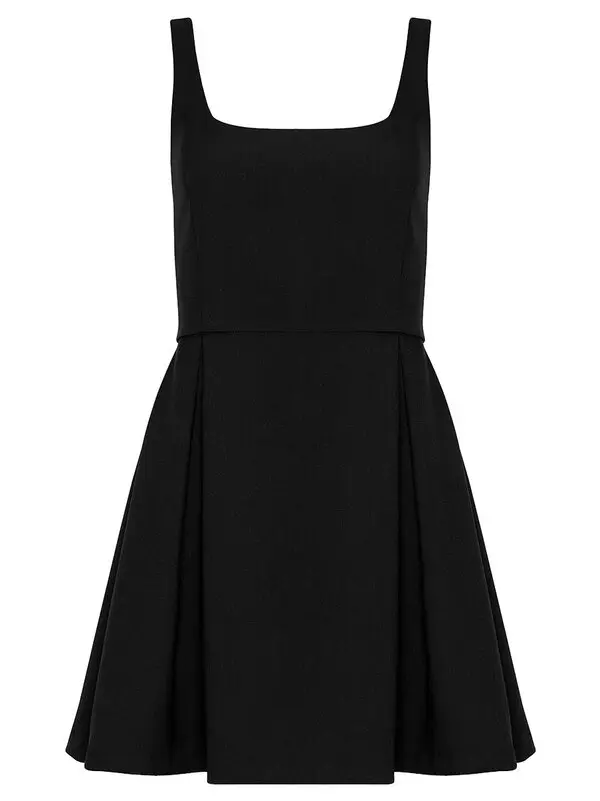 FOREVER YOUNG THE LABEL Norah Mini Dress - Black