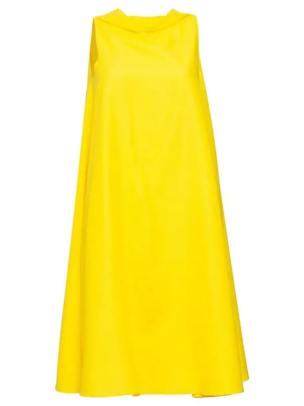 BIANCA POPP Bell Linen Midi Dress - Yellow