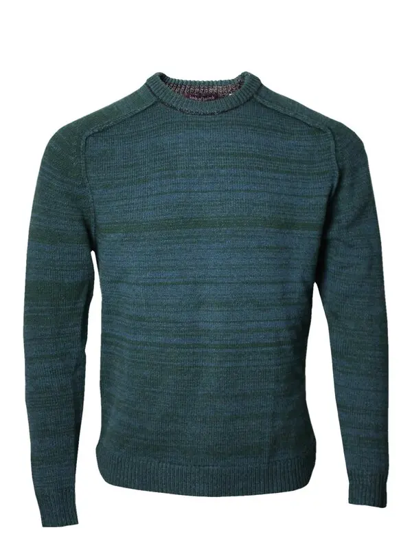 LORDS OF HARLECH Crosby Crewneck Sweater - Green