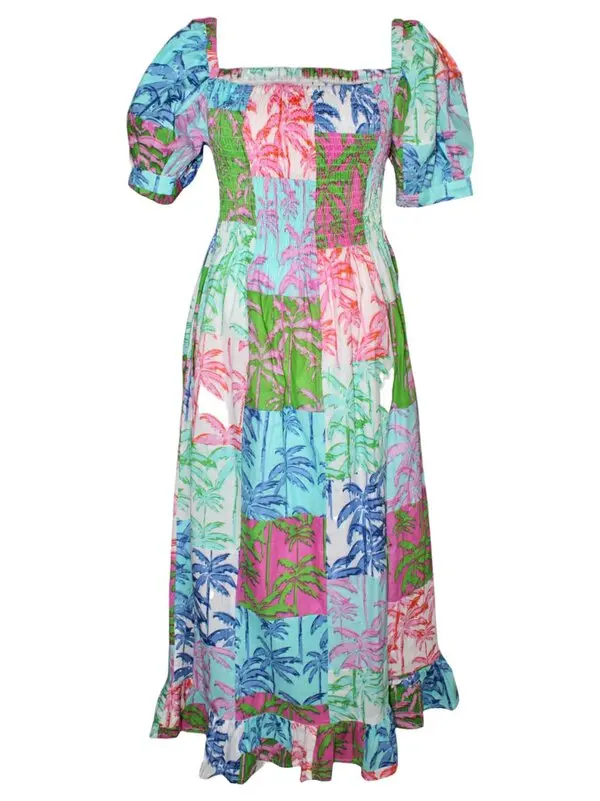 MARY MARSHMALLOW Poppy Long Dress - Orange