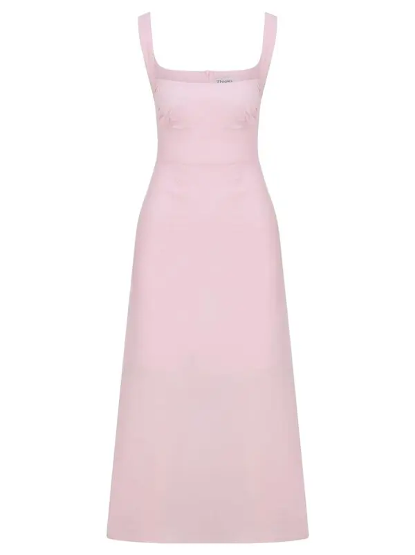 THISISU COLLECTION Audrey Midi Dress - Pink