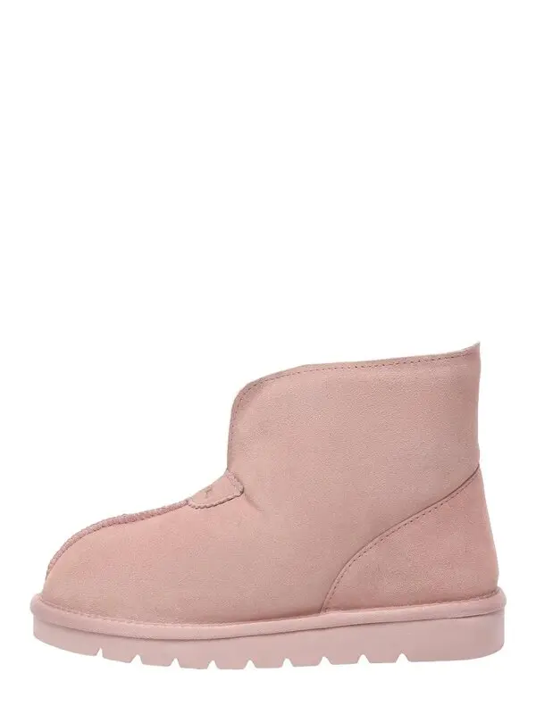 EVERAU AUSTRALIA Owl Ankle Boots - Pink