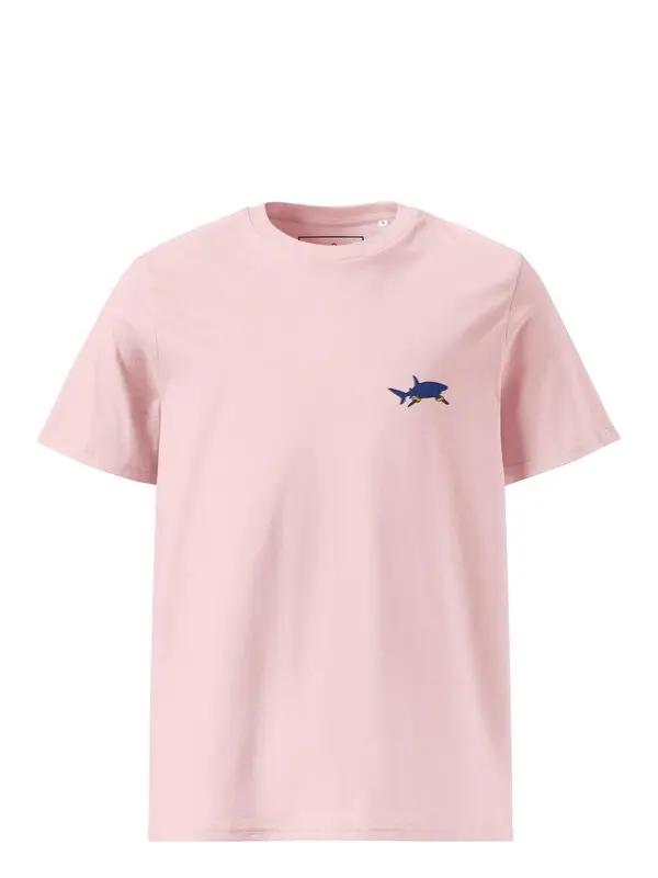 ANCHOR & CREW Cotton Embroidered T-shirt - Pink