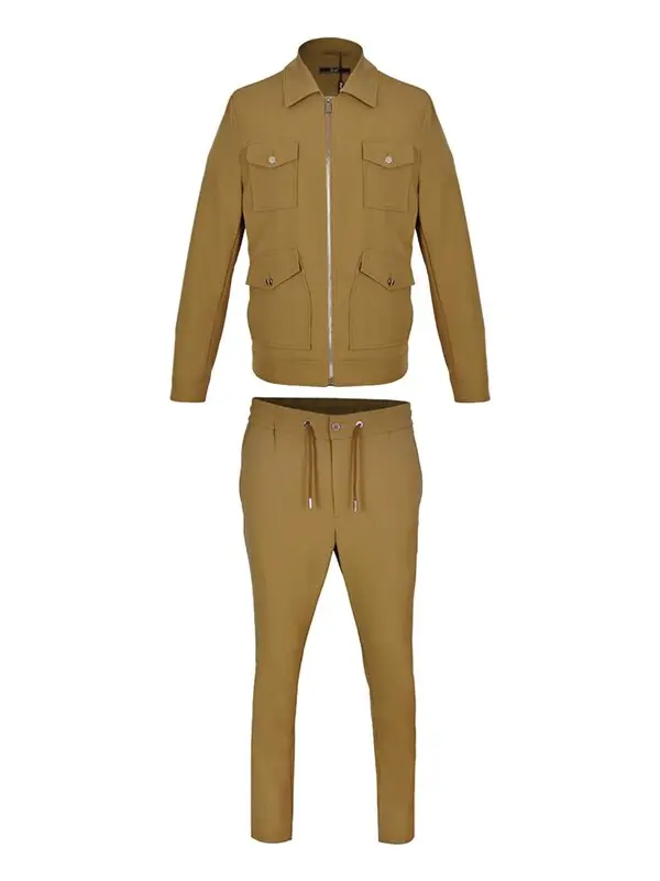DAVID WEJ Ashford Trucker Set - Brown