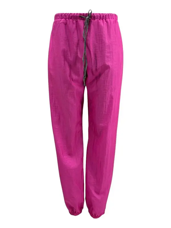 MONZLAPUR NEW YORK Parachute Pant - Pink