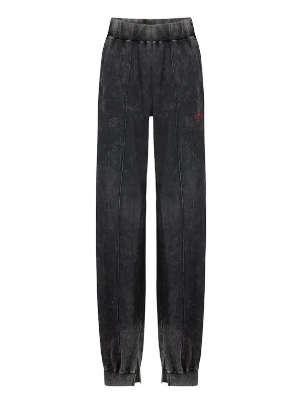 PCFG Free Heaven Acid Wash Sweatpants - Black/grey