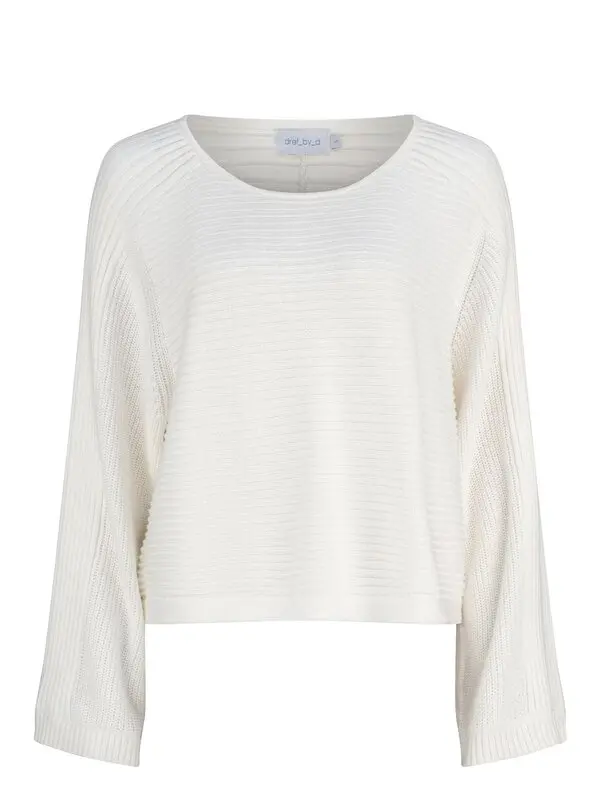 DREF Limber Sweater - White