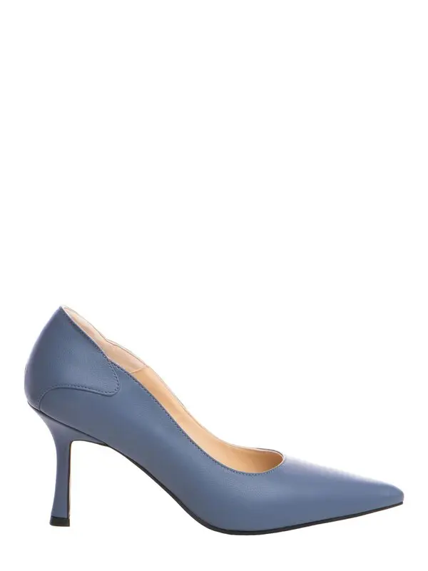 THE 5TH ELEMENT Elise Soft Leather Pumps - Blue