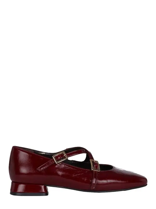 CARNEVALE Adriana Mary Jane Ballet Flats - Red