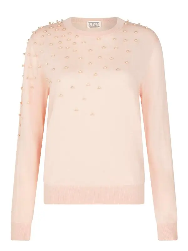 LISA THE LABEL Raindrop Sweater - Pink