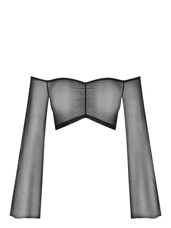 PROMEES Elia Mesh Top - Black