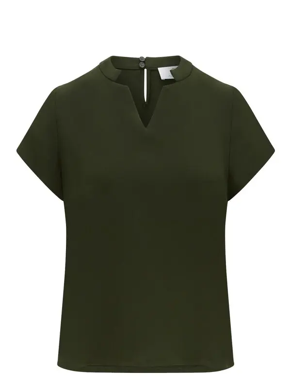 AUGURI Kombu Blouse - Green