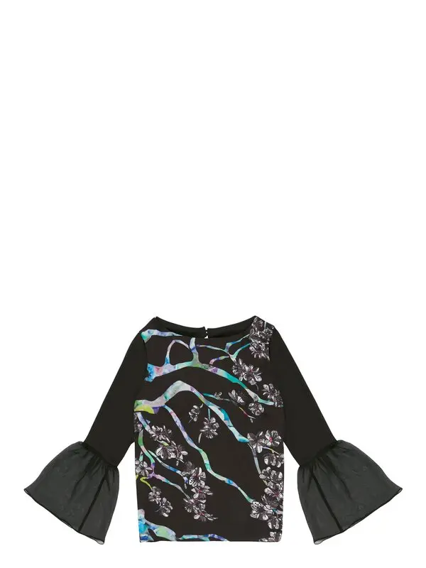 TRAMP IN DISGUISE Chika Top - Black