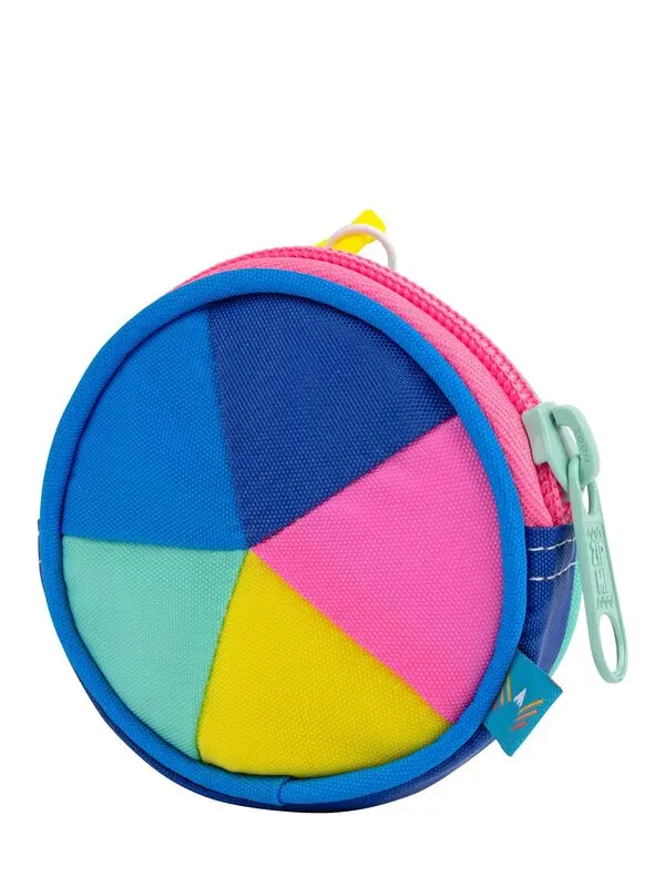 MOKUYOBI Carnival Spiral Coin Pouch Keychain - Blue