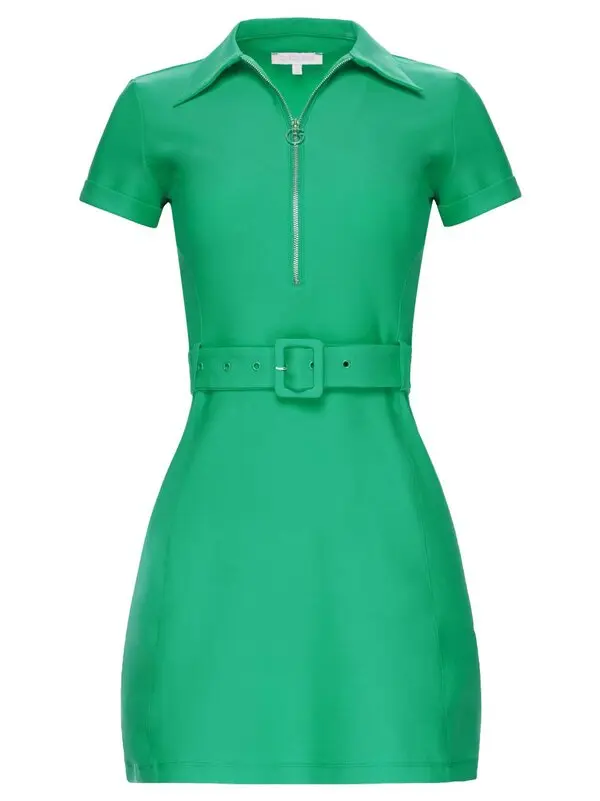 GOLDIE BYRD Fitted Mini Dress - Green