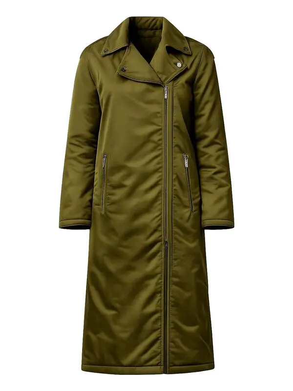 TANTRA SPAIN SL Waterproof Coat With Side Zipper - Green